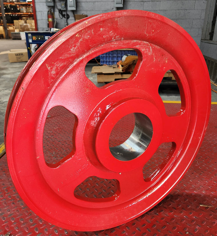 Manitowoc Crane Red Wire Rope Sheave | getexcess