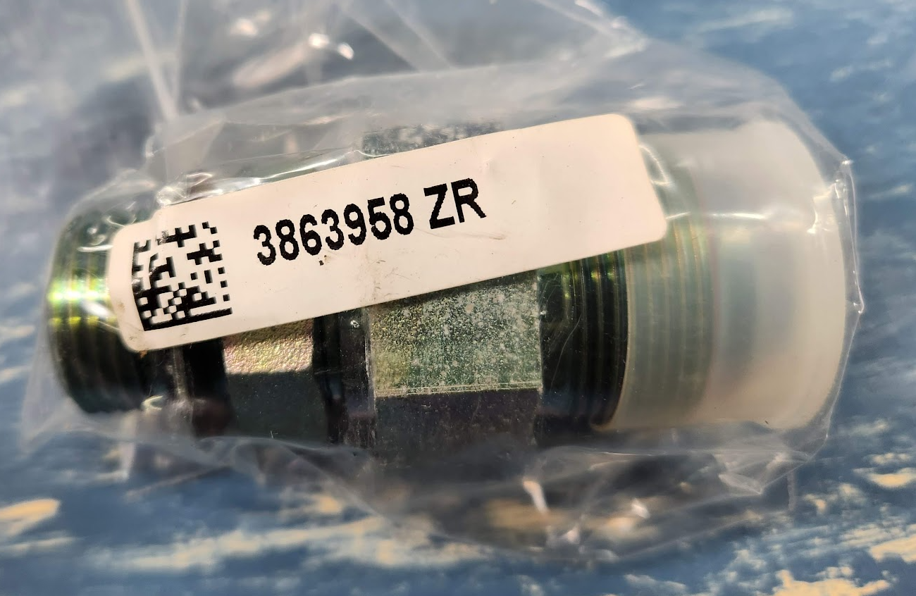 3863958 ZR Cummins Male Connector Tier 3 6.7 liter ISB QSB engines ...