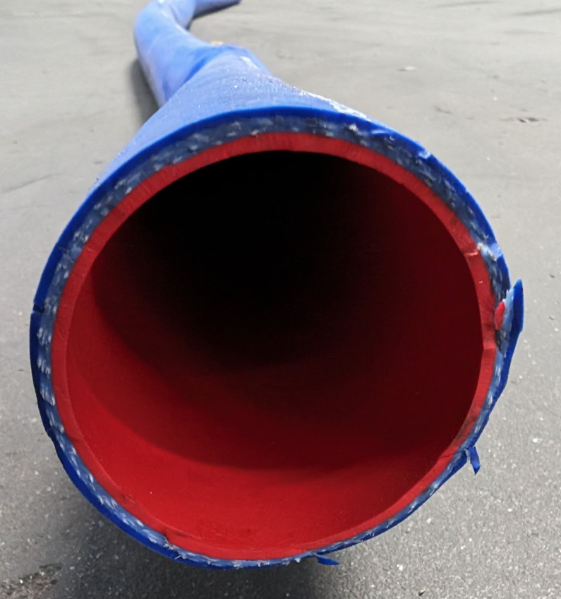 Federal Hose 2-1/4' ID x 2.57' OD x 3 ft. OAL Blue Coolant Hose 5515 ...