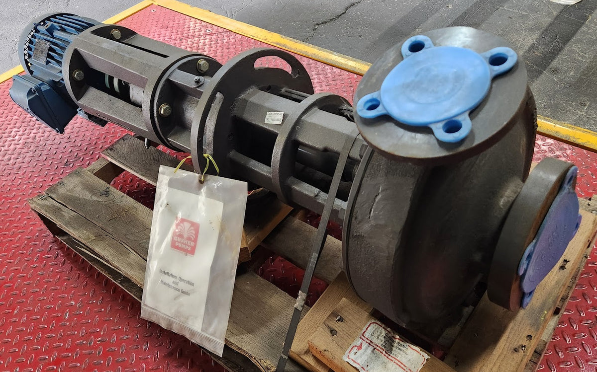 Gusher Pump CL2X3 Vertical Heavy Duty 7550 Series Enclosed Column ...