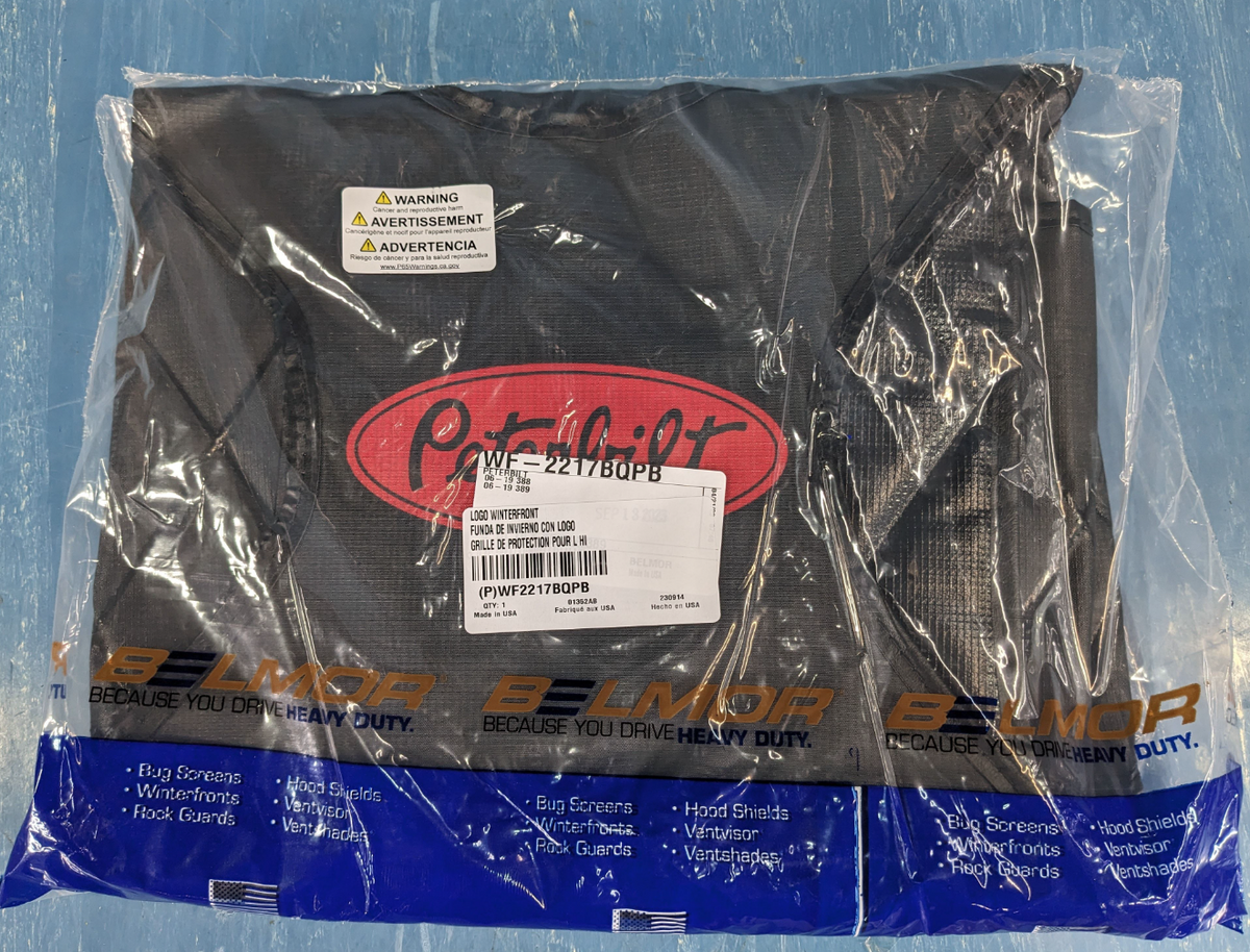 Belmor Winterfront Peterbilt 388 389 Premium Quilted Winter Front ...