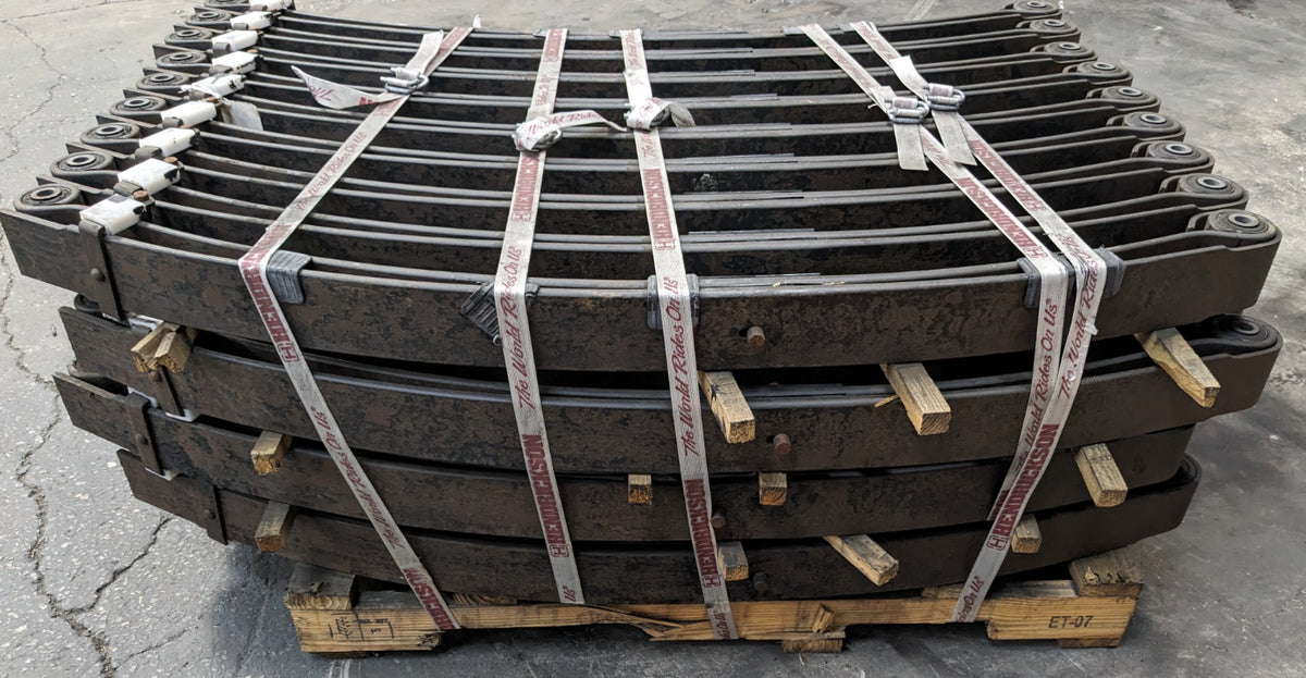 Hendrickson Suspension Front Spring 2 Leaf 8,500k Blue Bird Vision BBCV ...