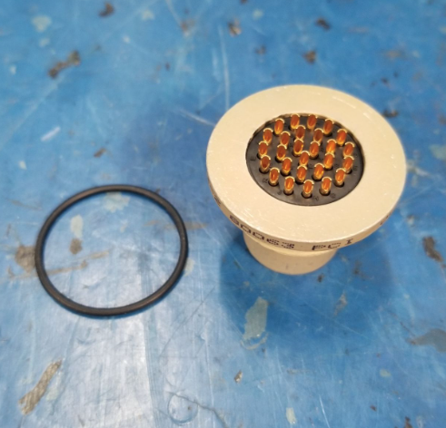 SINCGARS Electrical Receptacle Connector NOS MIL-SPEC 27 Pin Circular ...