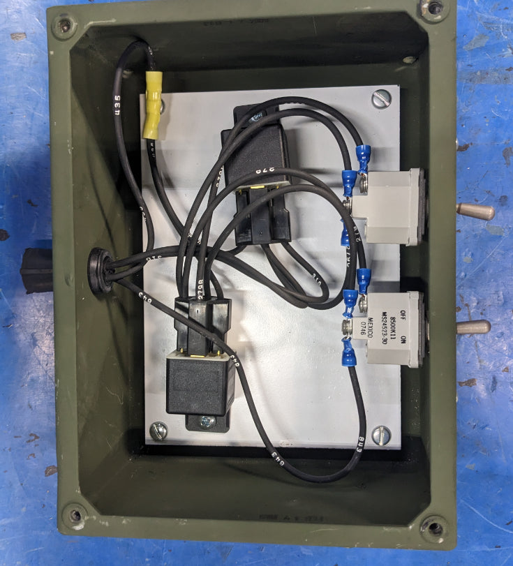 Engine Idle Switch Relay Control Box 5999-01-201-7877 Military Surplus ...