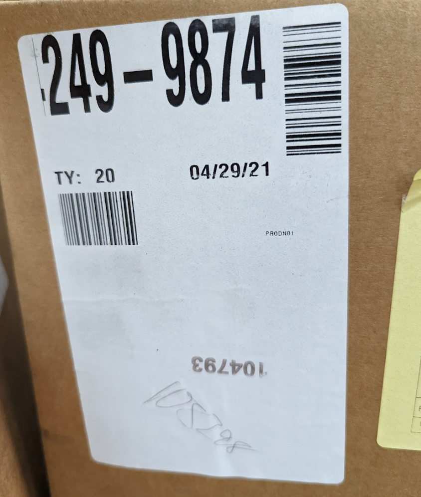 Gates Curved Radiator Hose Bluebird 10019973 249-9874 Lower Ford ...