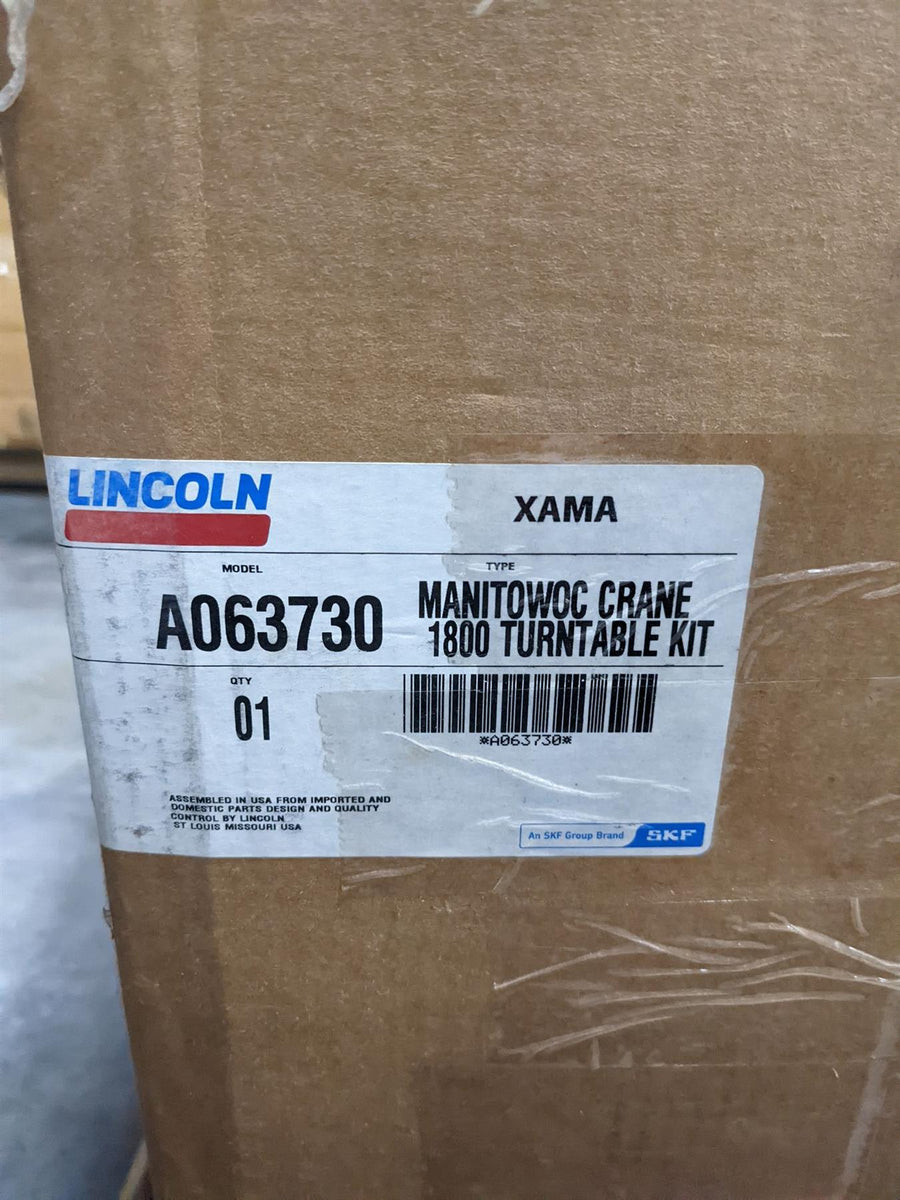 Lincoln A063730 Turntable Lubrication System for 1800 Crane | getexcess