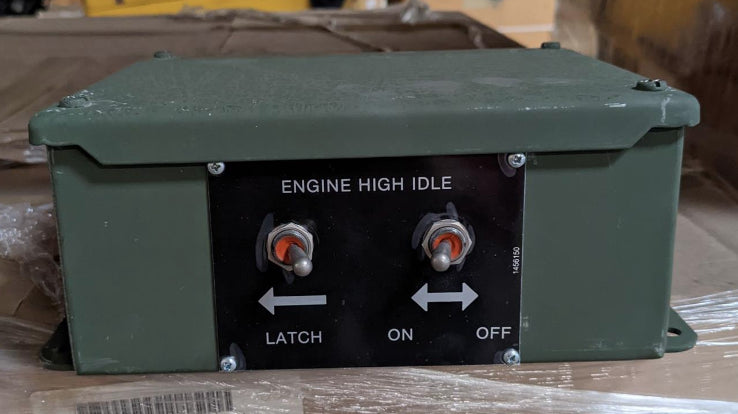 Engine Idle Switch Relay Control Box 5999-01-201-7877 Military Surplus ...