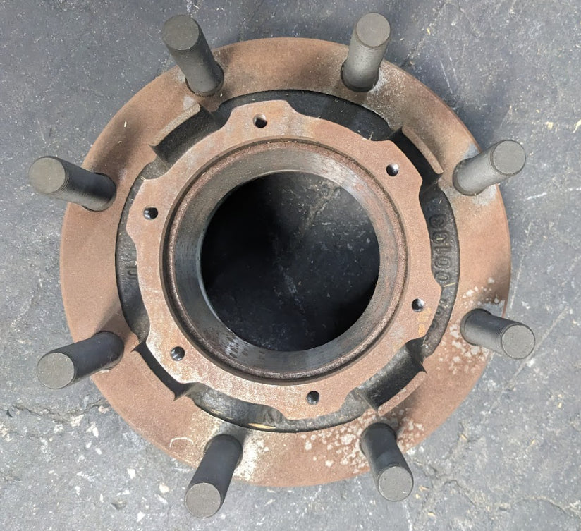 Accuride KIC HUB-00133T Disc Wheel Hub N Spindle 8 Studs UNI M22 x 3.97 ...