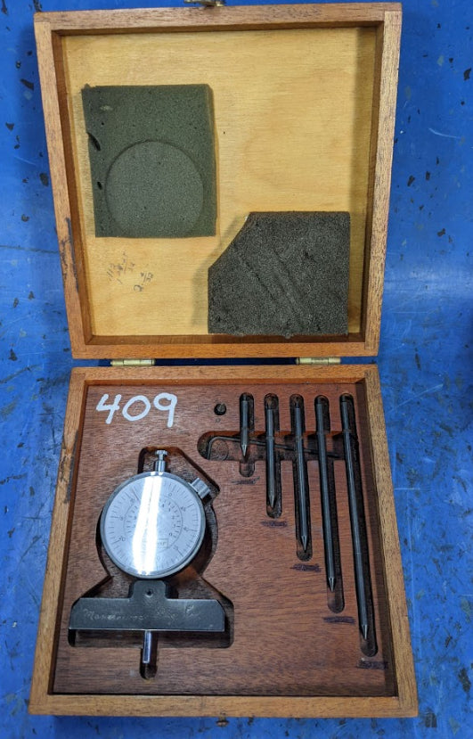 USED 1″ Range 0-100 Dial Reading 0.001″ Graduation Dial Drop Indicator ...