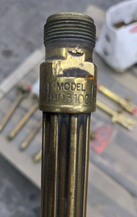 USED Victor 300 Series Torch Handle Heavy Duty HD 310C For Welding Gun ...