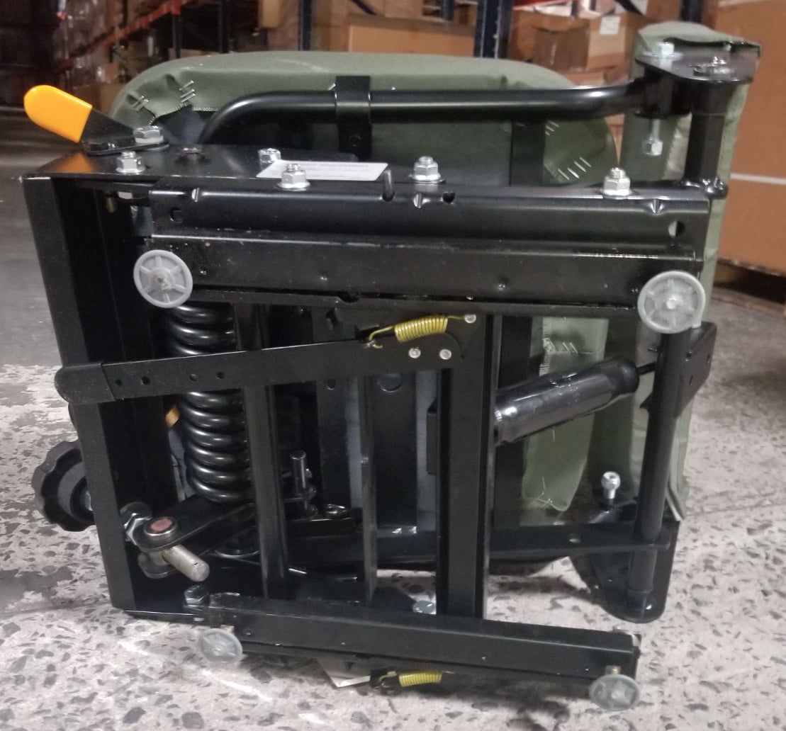 High Back Military Green Seat Jump Suspension Oshkosh MK48 1350500 ...