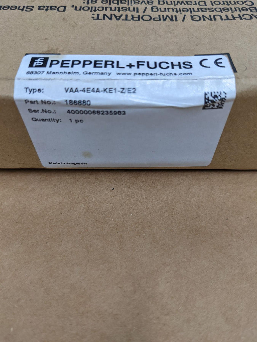 Pepperl + Fuchs AS Interface Sensor Factory Automation VAA-4E4A-KE1-Z ...