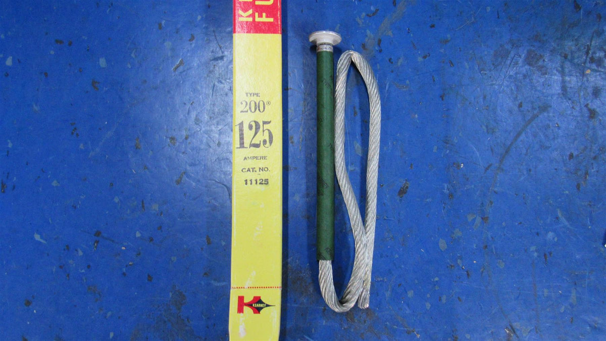 Kearney 11125 Fuse Link Type 200 Medium Normal Buttonhead 23' 125A ...
