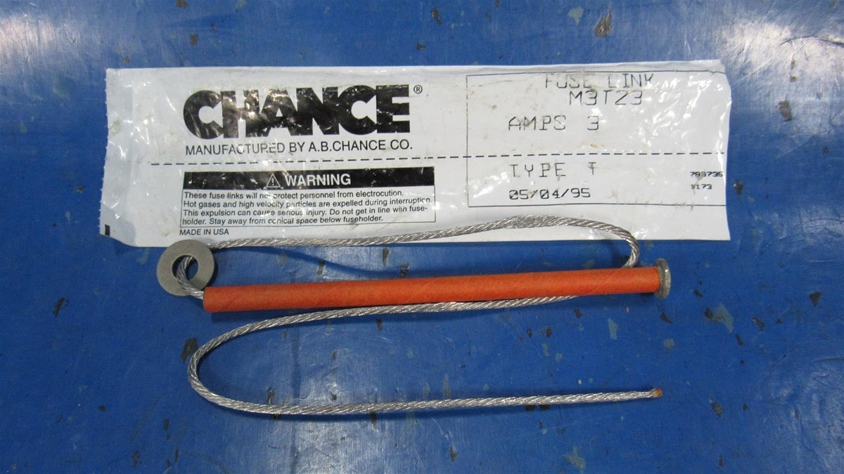 Chance M3T23 Fuse Link Type T Solid Head | getexcess